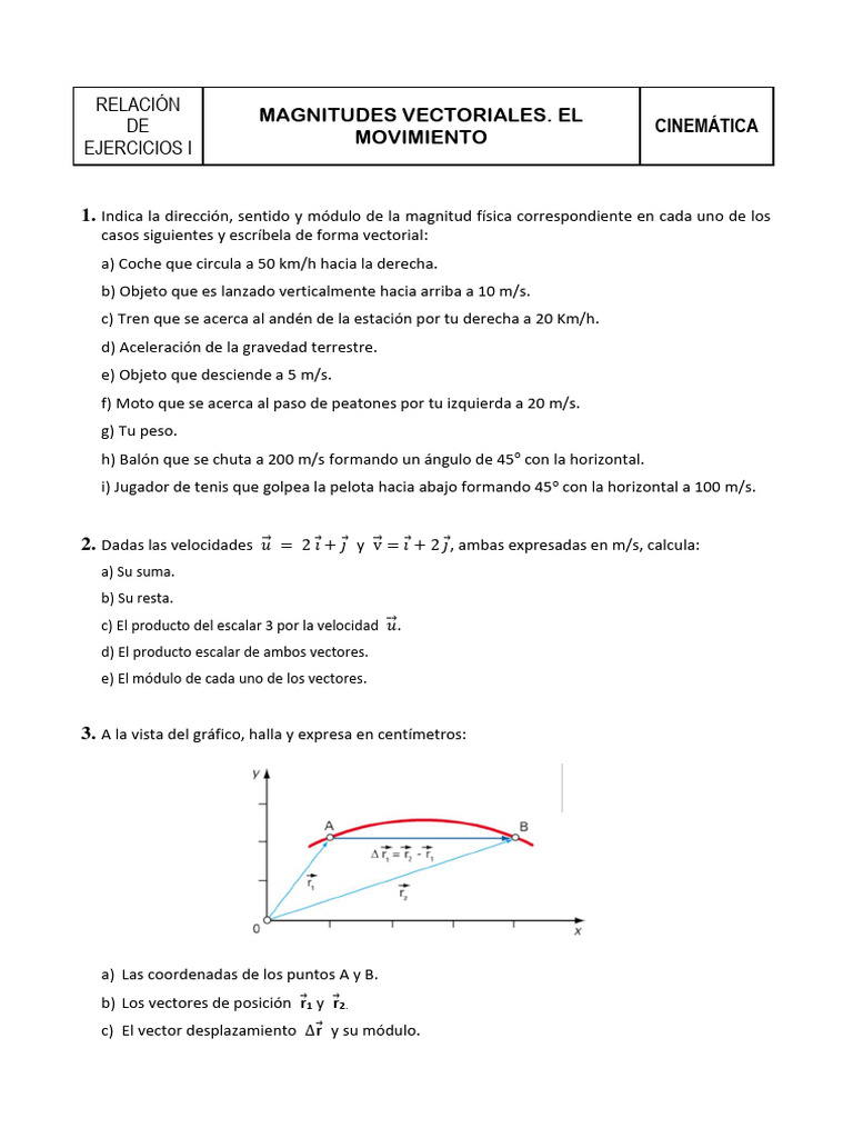 Vectores Gulag Free | PDF | Vector Euclidiano | Velocidad