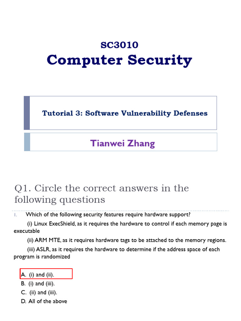 Tutorial 3 - Solution | Download Free PDF | Software Development | Computer Data