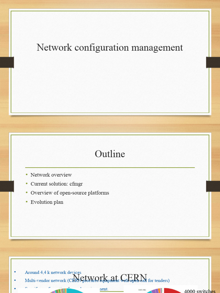 Network Configuration Automation at CERN | PDF | Computer Network ...
