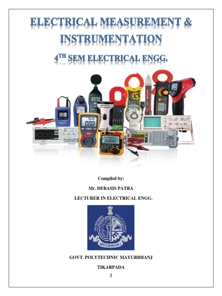 Electrical Measurement Instrument | PDF | Electromagnetic Induction ...