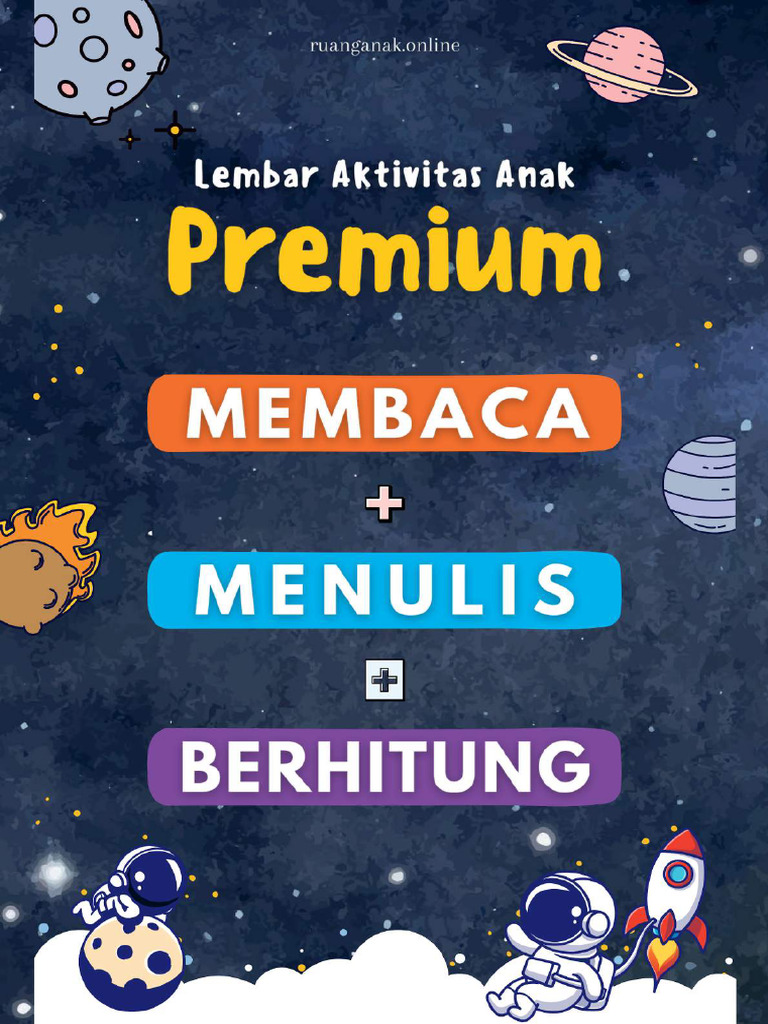 Lembar Aktivitas Calistung (Premium) | PDF