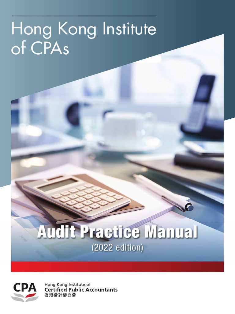 Audit Practice Manual (2022 Edition) Guidance Notes | PDF | Internal ...