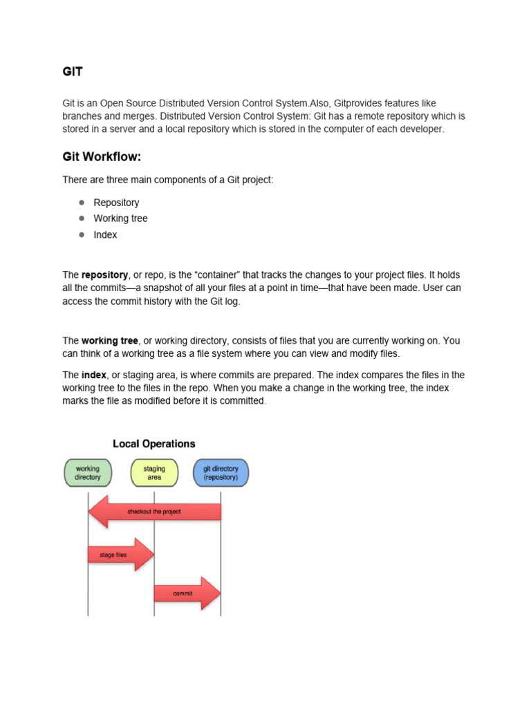 Git Guide | PDF | Version Control | World Wide Web