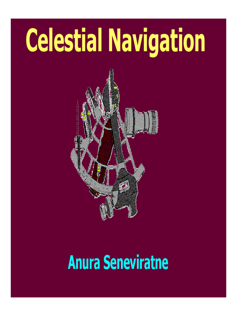 5-Cel Nav | PDF | Navigation | Physical Sciences