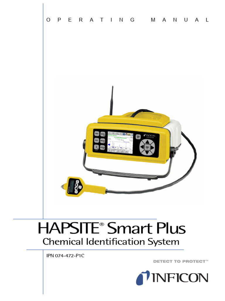 074-472-p1c Hapsite Smart Plus Om | PDF | Electromagnetic Compatibility ...