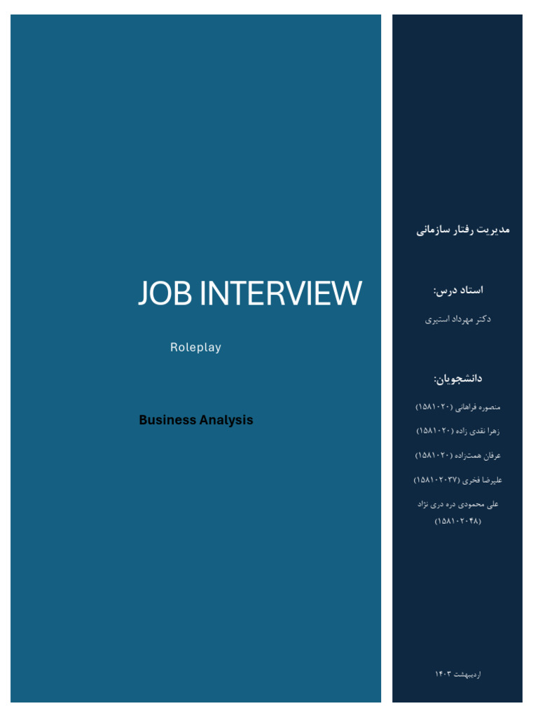 Role Play | PDF