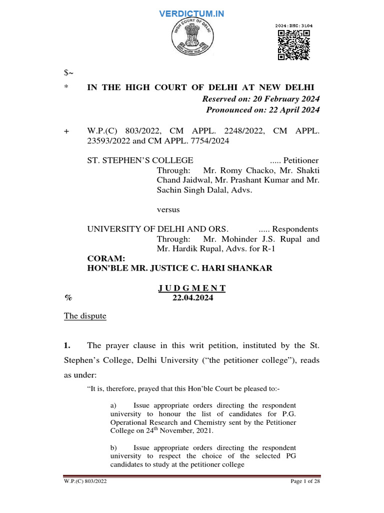 CHS22042024CW8032022 164438 Watermark | PDF | University And College Admission | Minority Group