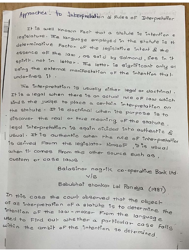 General Rules of Interpretation | PDF