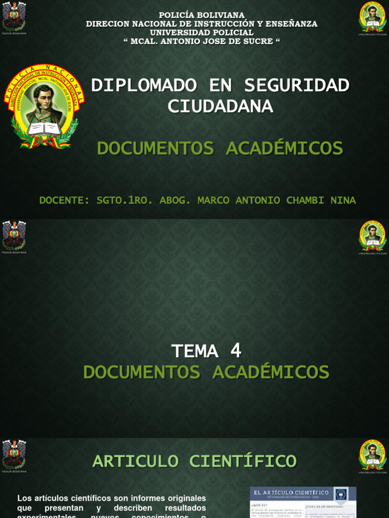 Tema 4. Documentos Academicos-1 | PDF | Ensayos | Publicación Académica