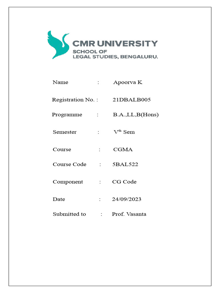 Cgma 5 | PDF | Corporate Social Responsibility | Governance
