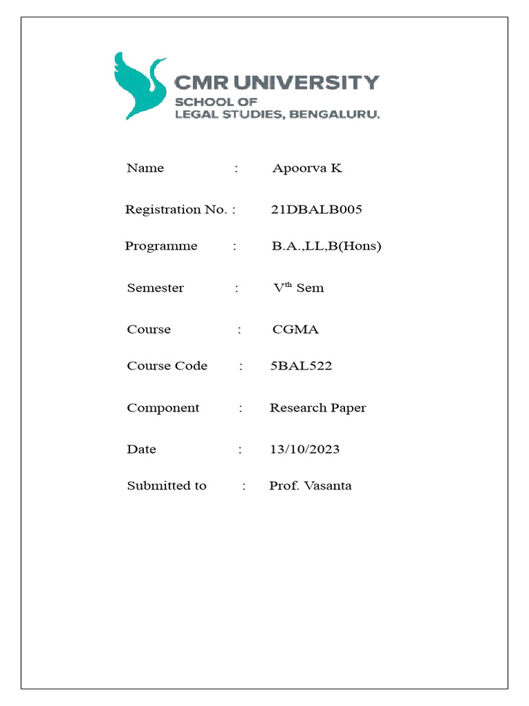 Cgma RP 5 | PDF | Corporate Social Responsibility | Business Ethics