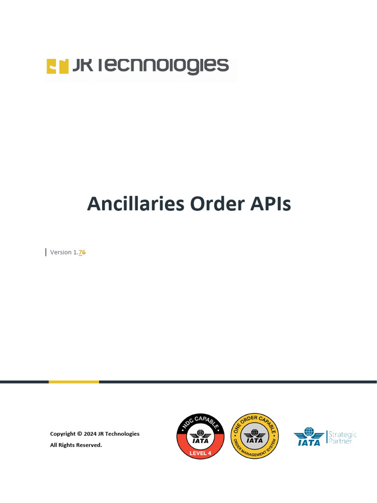Aerostream Order APIs v1.7 | PDF | Ip Address | Fee