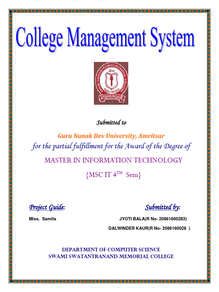 College PRO | PDF | Databases | Microsoft Access