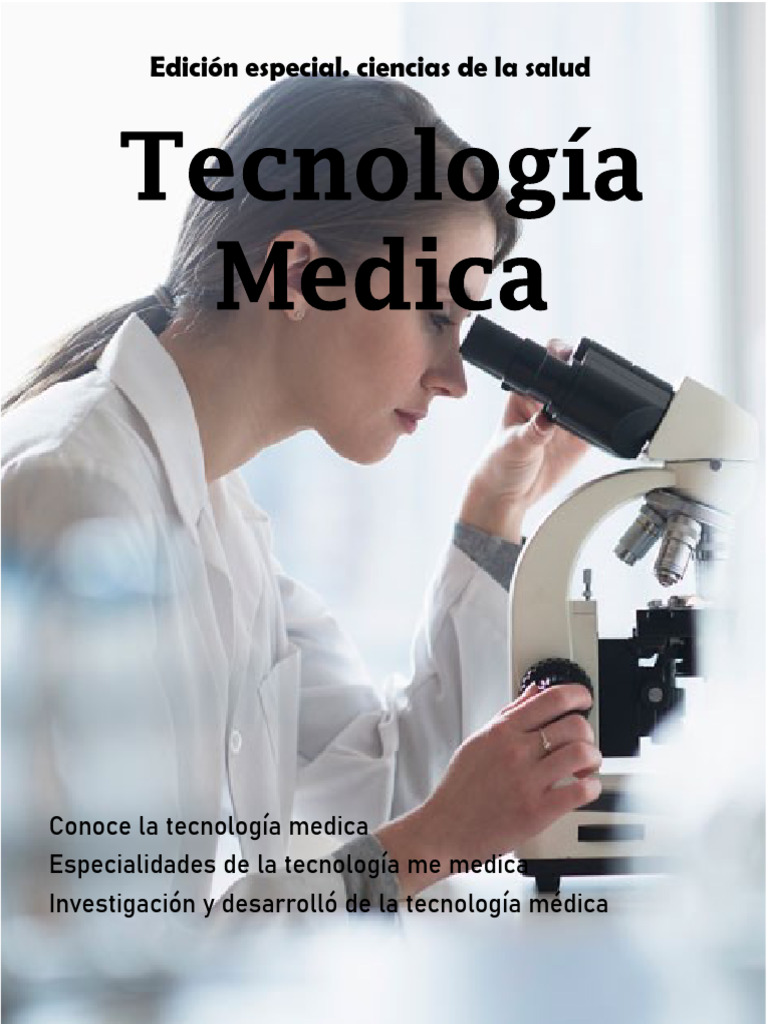 Revita Sobre La Tecnologia Medica | PDF | Laboratorios | Transfusión de ...