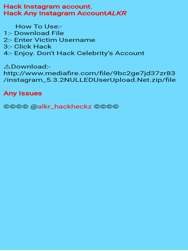 Hack Instagram Account | PDF | Games & Activities | Computers