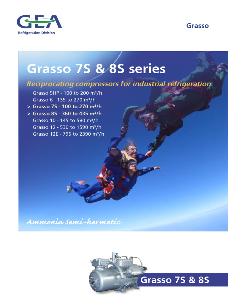 Grasso 7S & 8S Compressors Overview | PDF | Chemical Equipment ...
