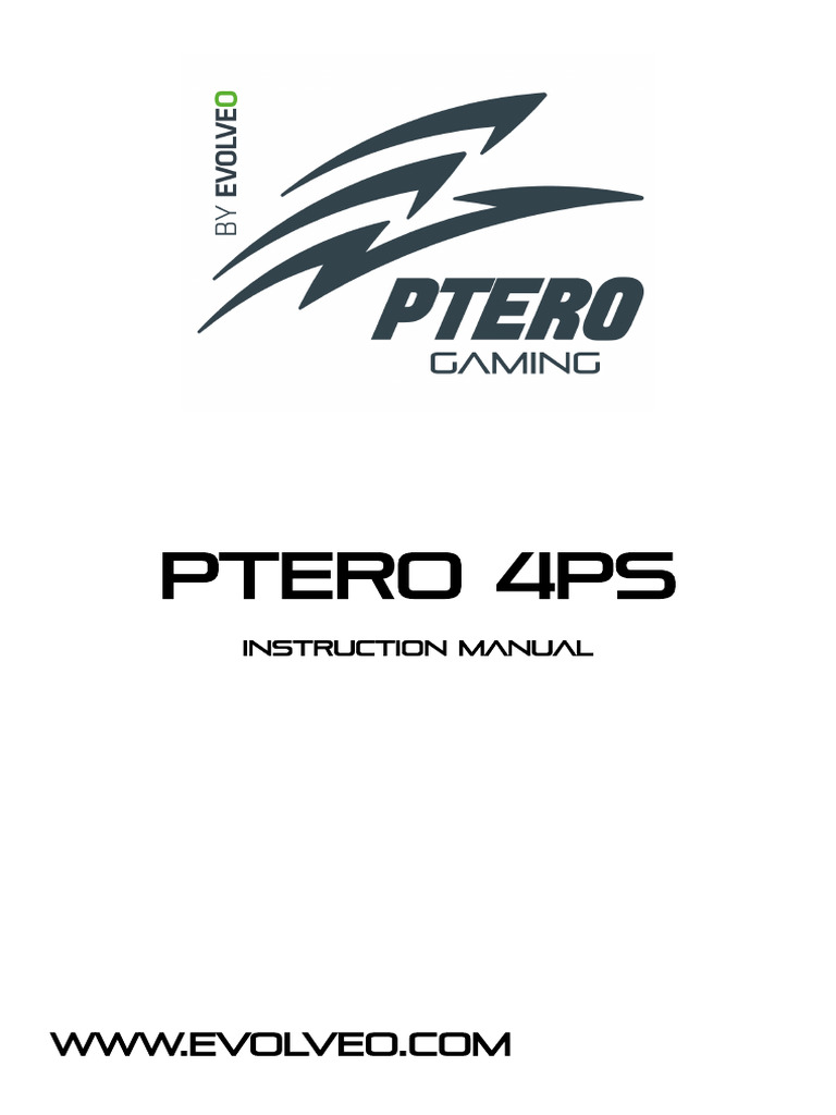 Evolveo Ptero 4ps Manual en | PDF