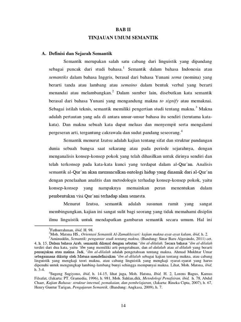 Semantik Dan Sejarah Semantik | PDF