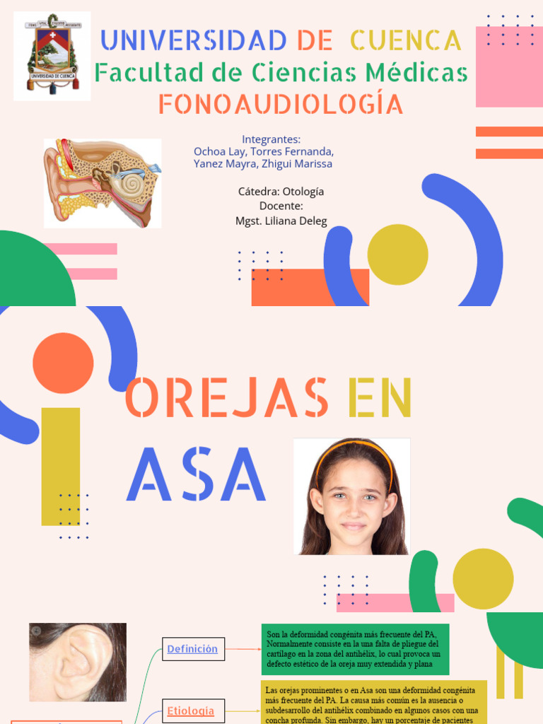 Orejas en Asa: Causas y Tratamiento | PDF | Especialidades Medicas ...