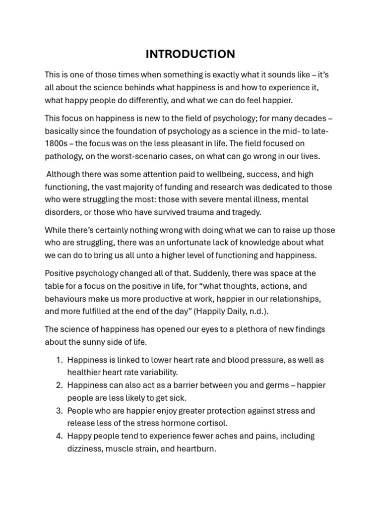 Wa0015. | PDF | Happiness | Well Being