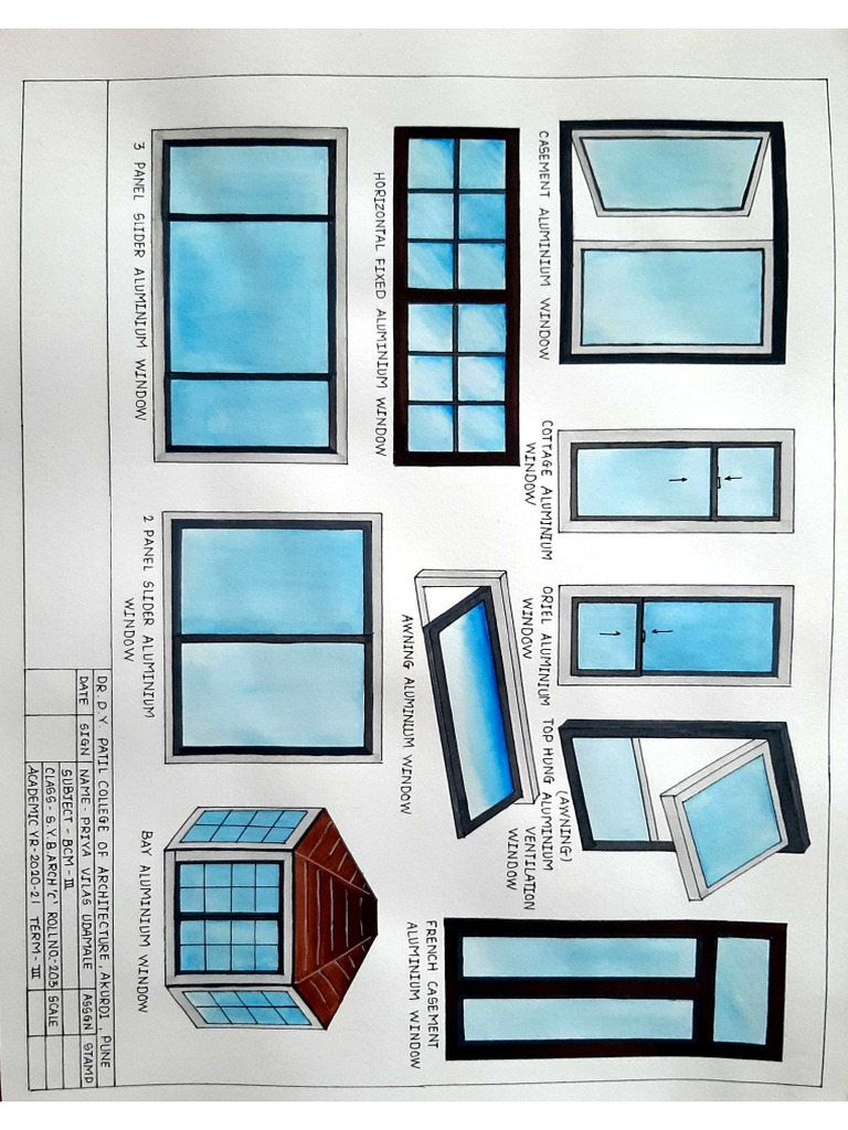 aluminium windows | PDF