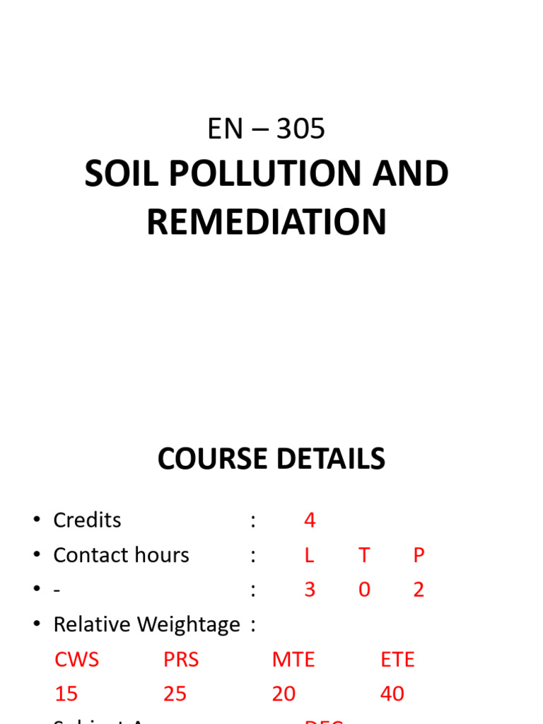 EN305 Intro | PDF | Landfill | Environmental Remediation