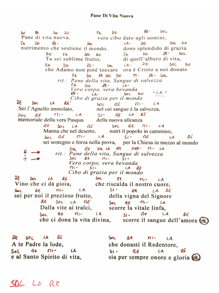 Pane Di Vita Nuova | PDF