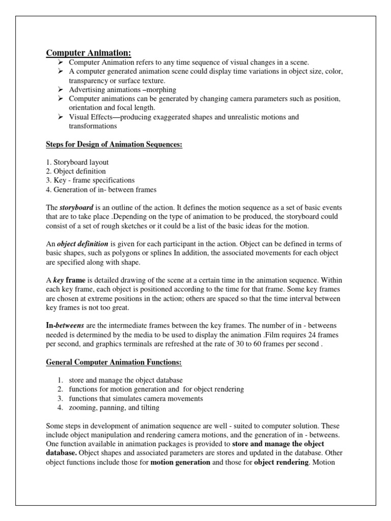 unit_5_computer_animation | PDF | Force | Kinematics unit_5_computer_animation | PDF | Force | Kinematics