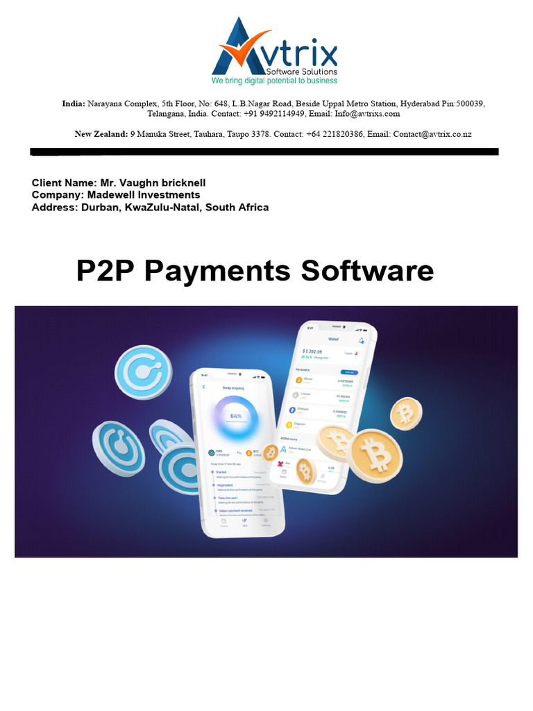 P2P Transfer Scope Document.2024 Mr. Bricknill | PDF | Credit Card | Regulatory Compliance