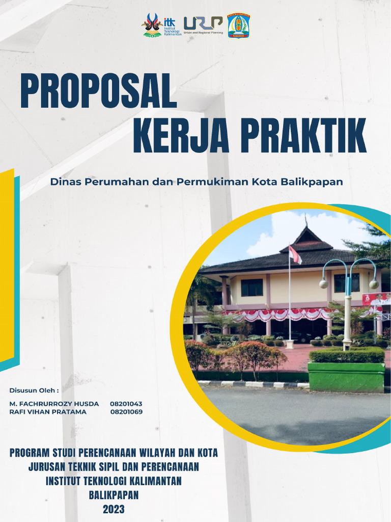 Proposal KP Dinas Perkim 2023 - Rafi Vihan Pratama - 08201069 | PDF