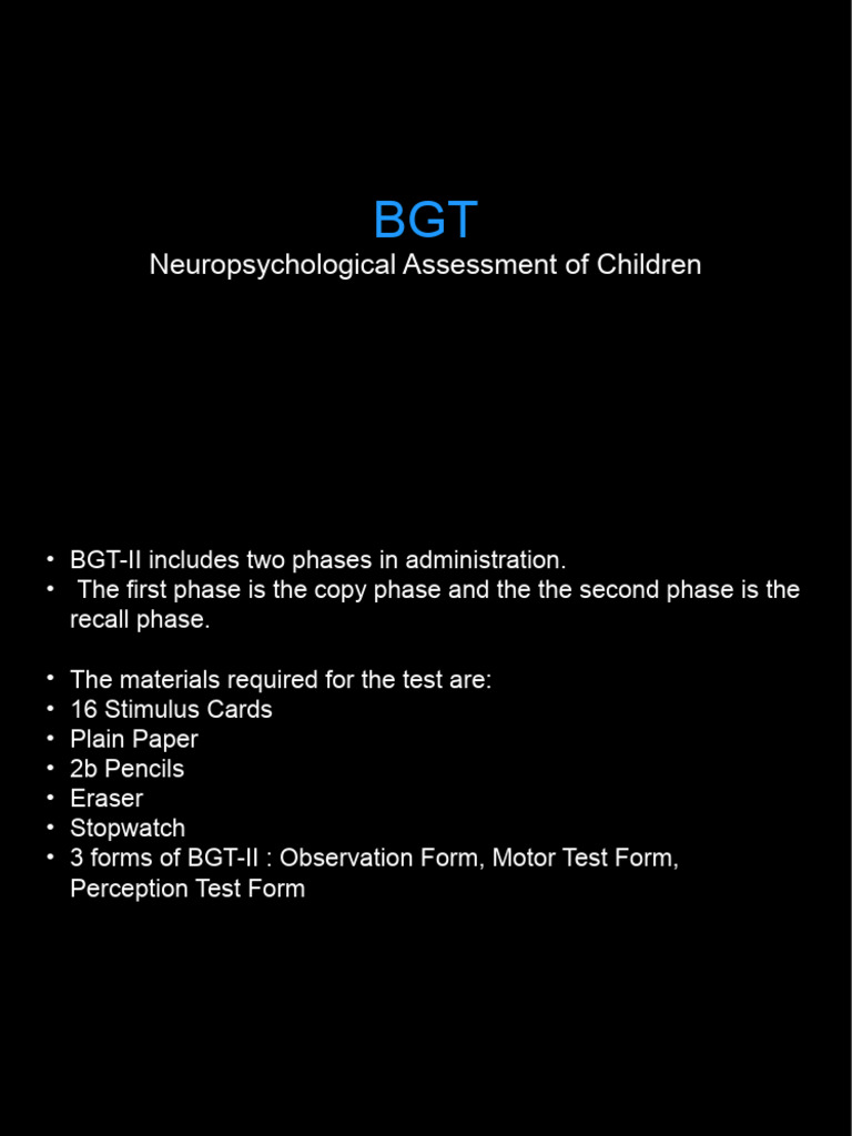 BGT 2 | PDF | Psychological Concepts | Behavioural Sciences