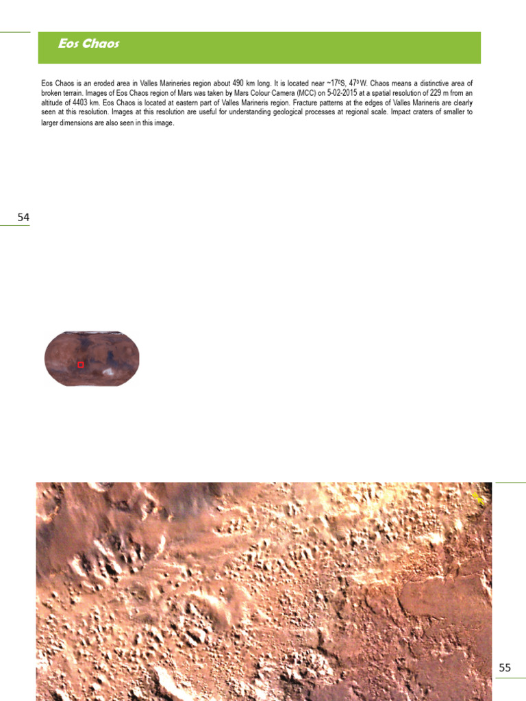 Mars Atlas MOM 70 74 | PDF | Science & Mathematics
