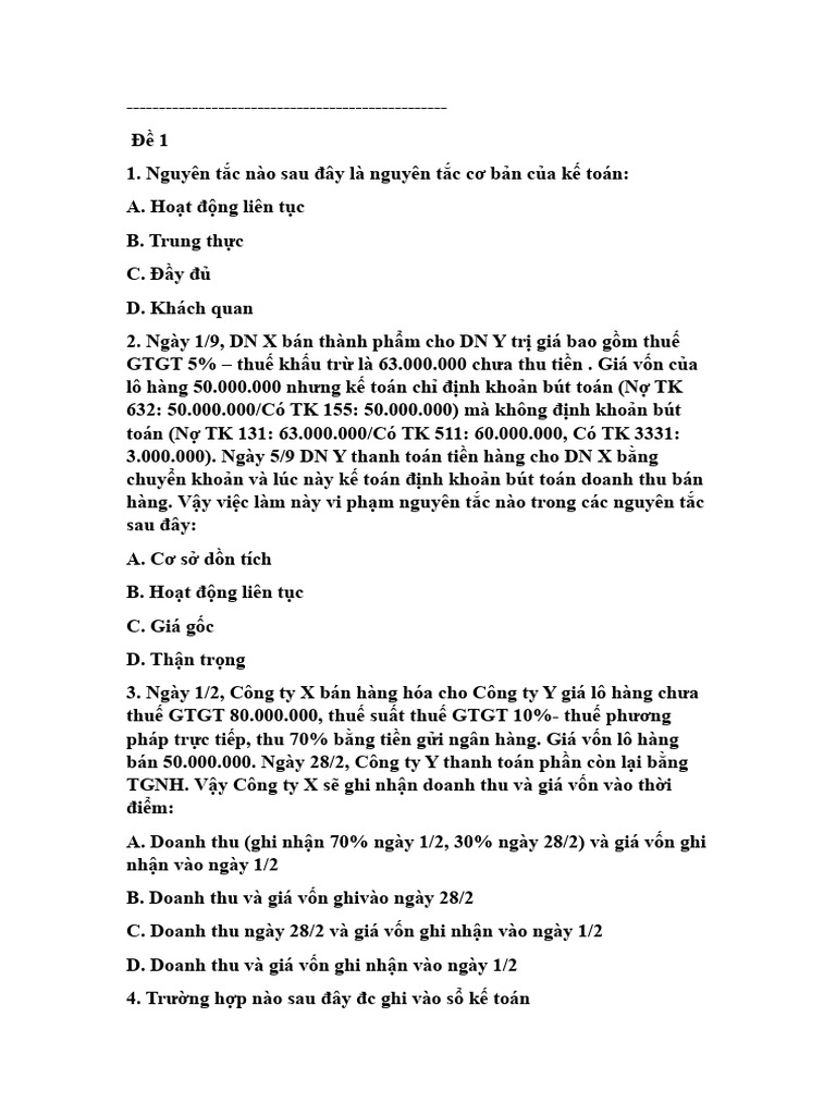 Đề trắc nghiệm NLKT | PDF