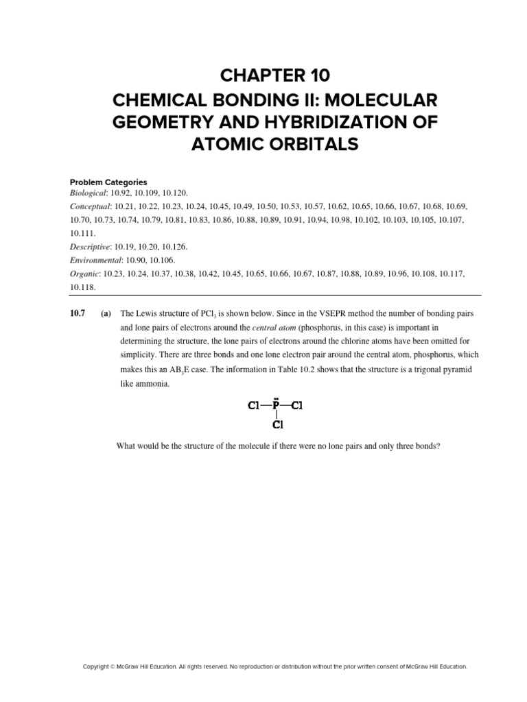 Chapter_10_ISM_Chang_14e | PDF | Chemical Polarity | Chemical Bond
