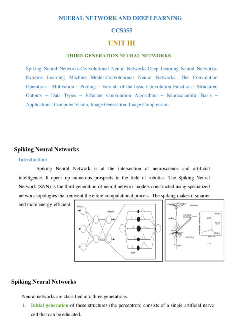 NN&DP Unit3 | PDF | Artificial Neural Network | Deep Learning