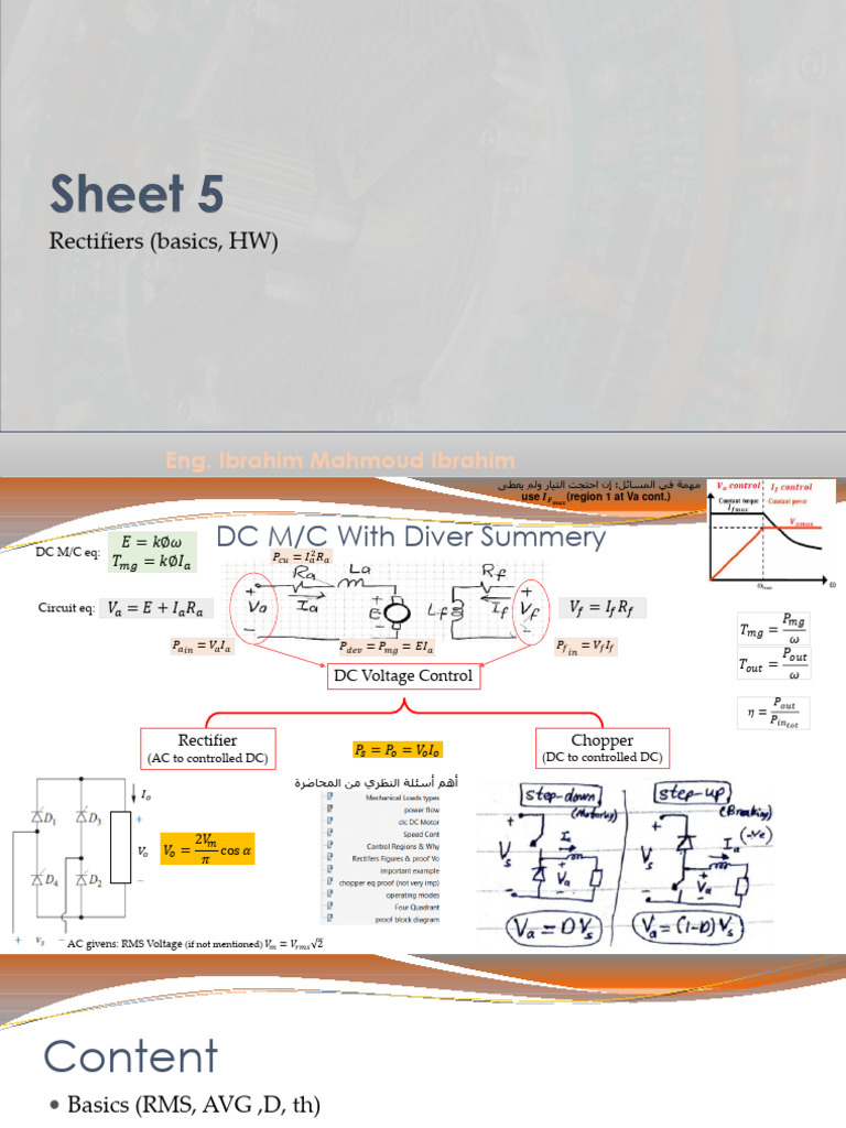 Tut 9 Drive | Download Free PDF | Root Mean Square | Rectifier