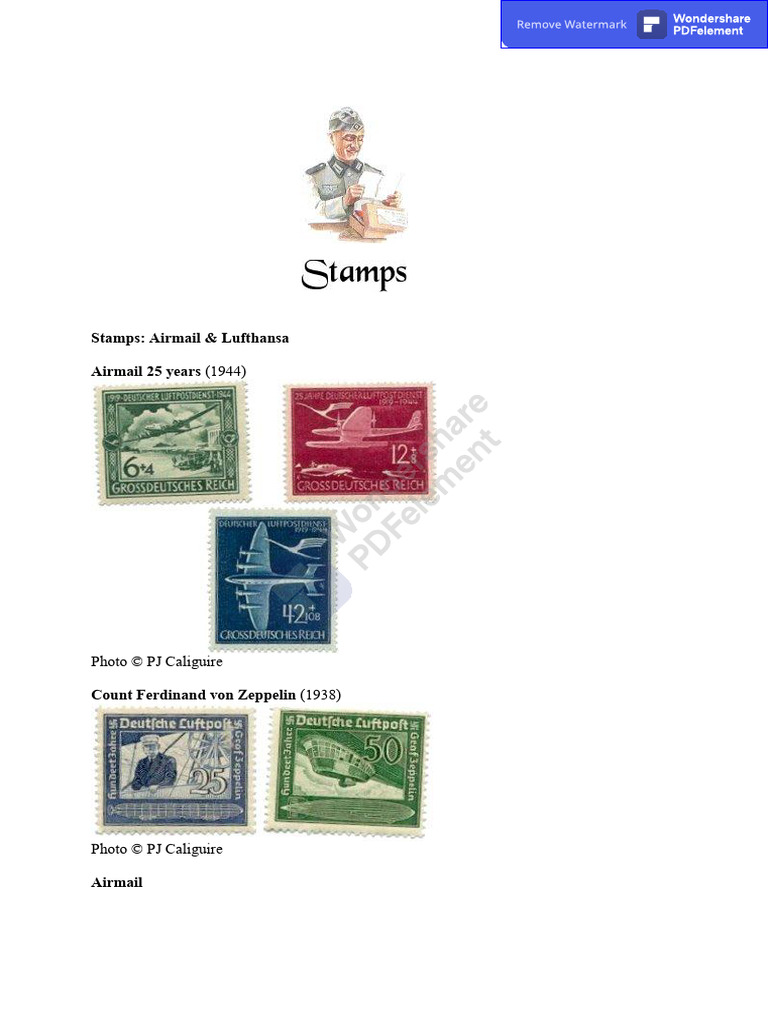 Historical Stamp Collection | PDF | Nazi Germany | Nazism