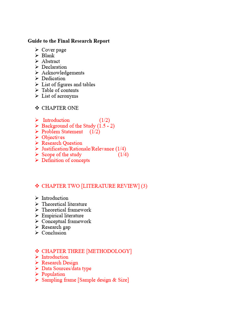 Lecture Four - Research PRoposal Guide | PDF