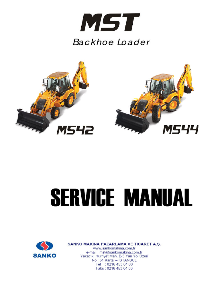 MST 542-544 Service Manual | PDF