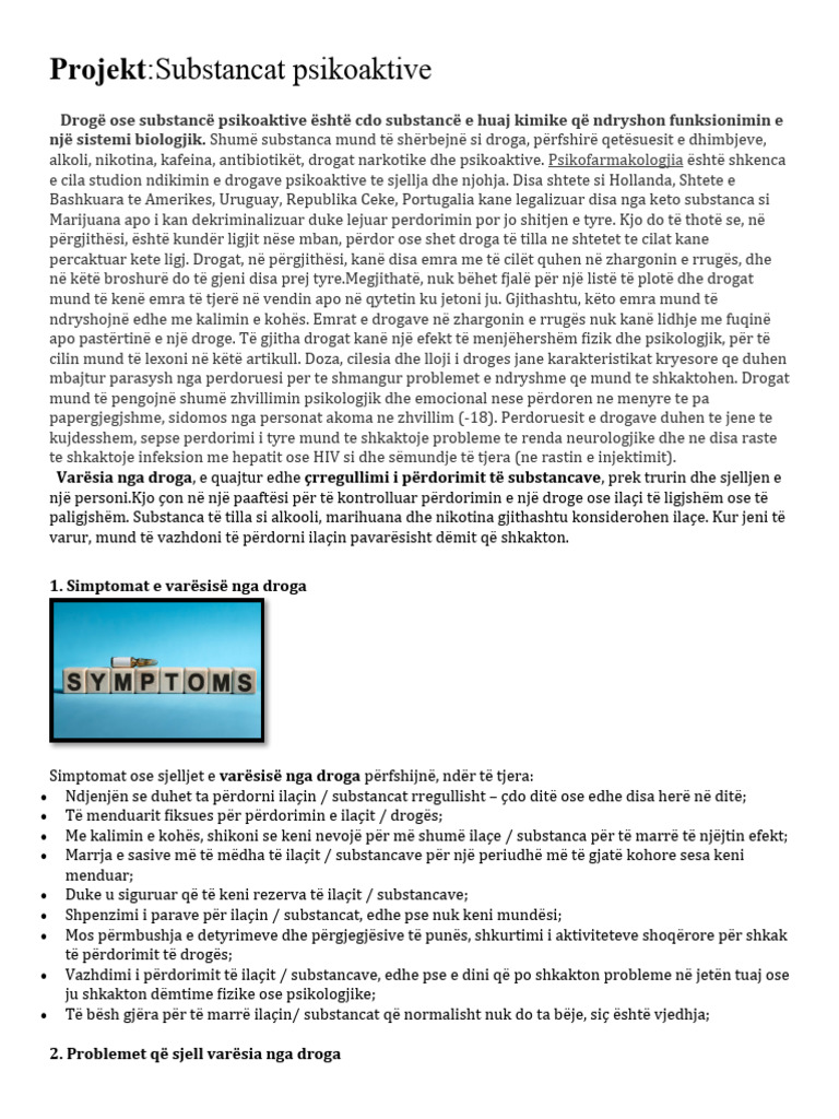 Substancat Psikoaktive | PDF