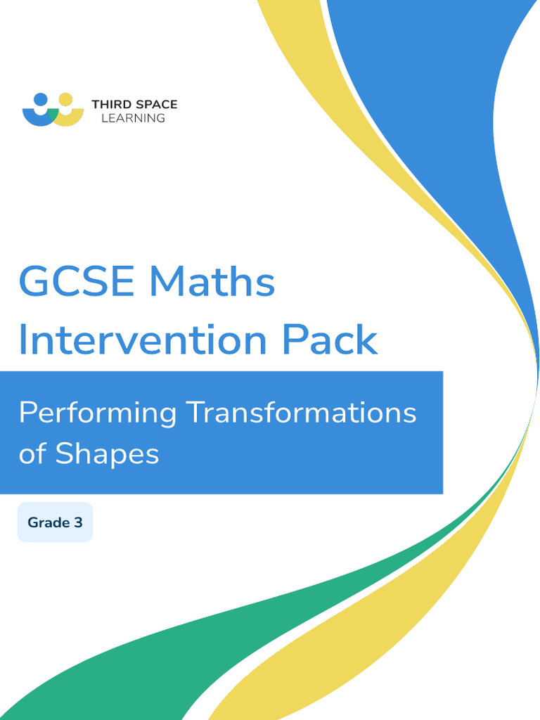 Performing Transformations Of Shapes Pdf Cartesian Coordinate