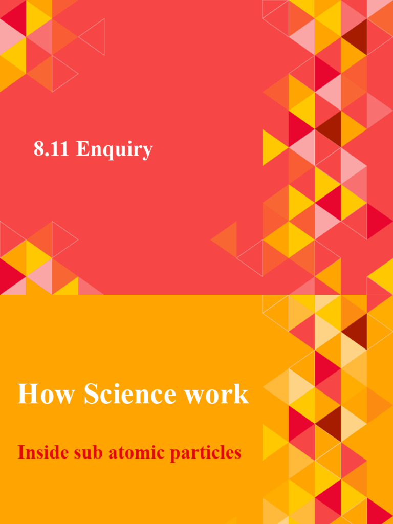 8.11 Enquiry Sub Atomic Particles | PDF | Large Hadron Collider | Higgs ...