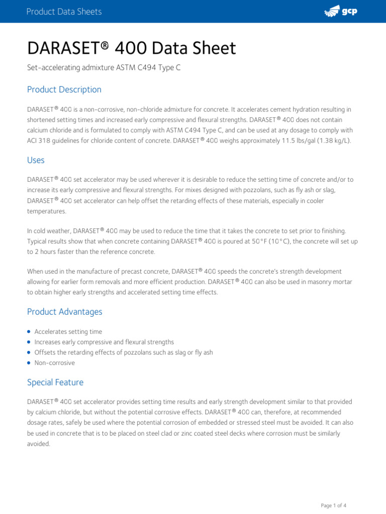 GCPAT Daraset 400 Us 1286 | PDF | Concrete | Cement