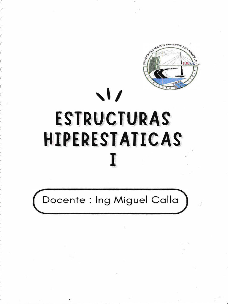 Estructuras Hiperestaticas Calla OFICIAL | PDF