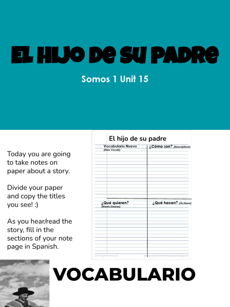 Felipe y su Padre: Desafíos y Soluciones | PDF | Artes del Lenguaje y ...