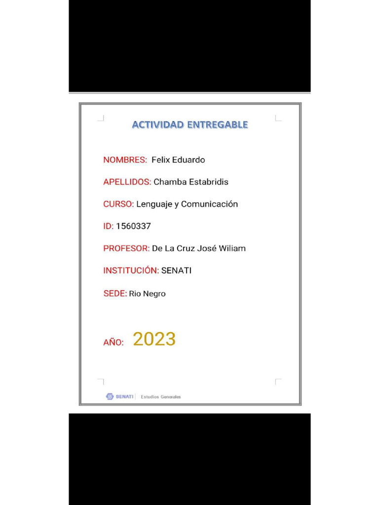 Entregable 2 Comunicación Felix | PDF