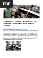 E3 - Feed - and Discharge Chute Design | PDF | Belt (Mechanical)