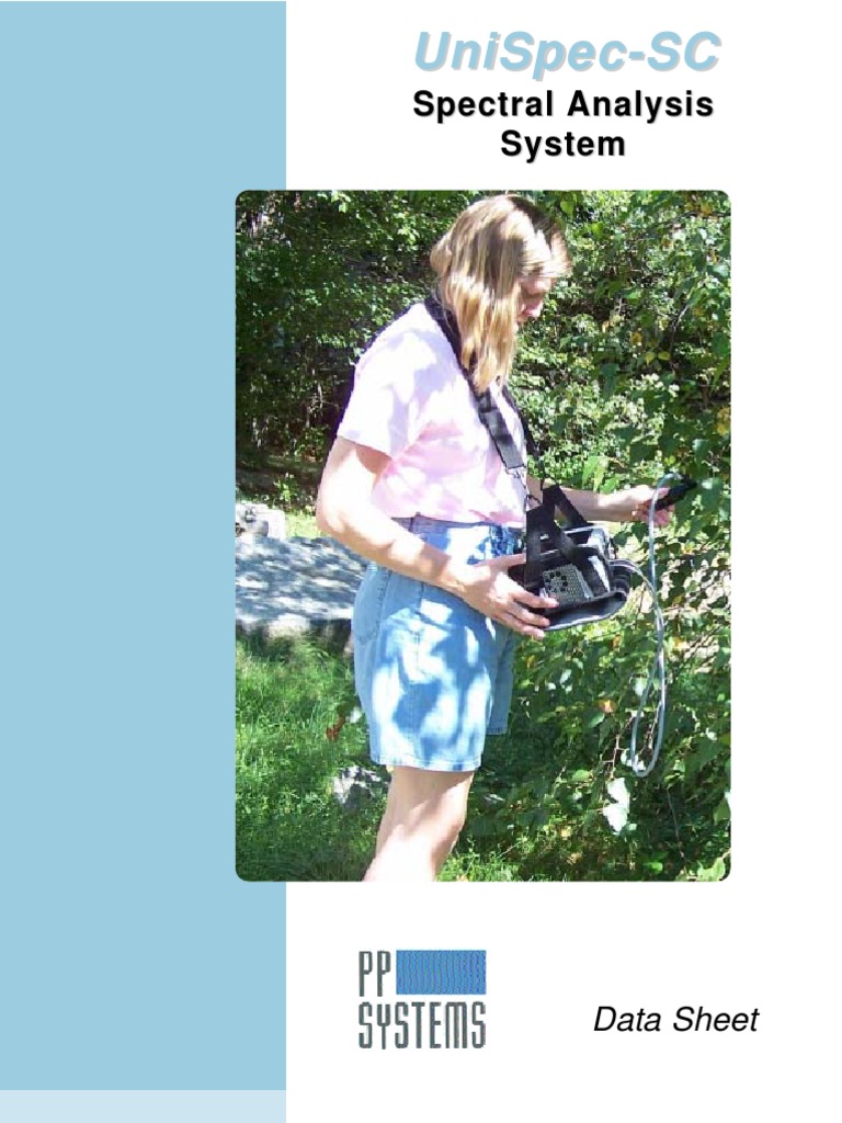 Spectral Analysis System UniSpec-SC | PDF | Computer Keyboard ...
