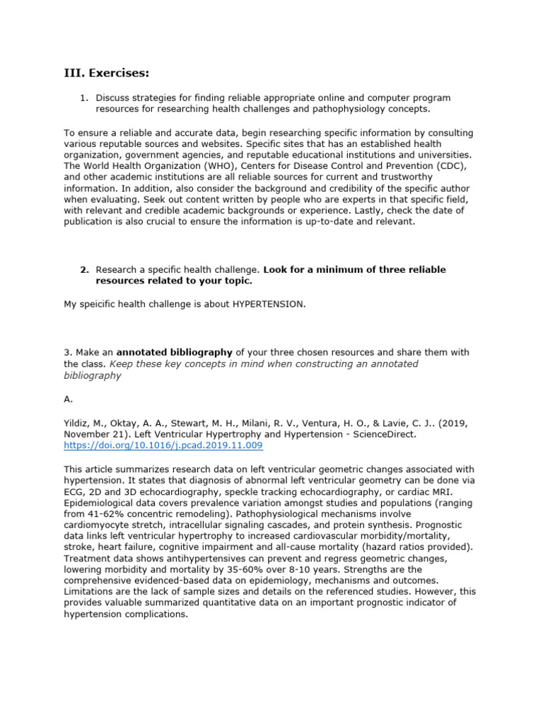 Nursing Informatics Pdf Hypertension Diabetes