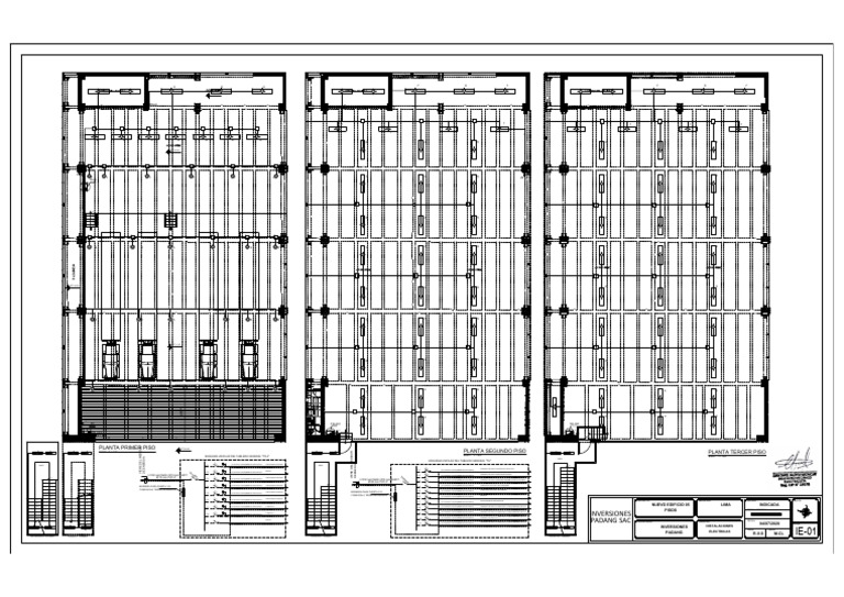 PLANO DE INST.ELECTRICAS 1ER, 2DO Y 3ER PISO | PDF